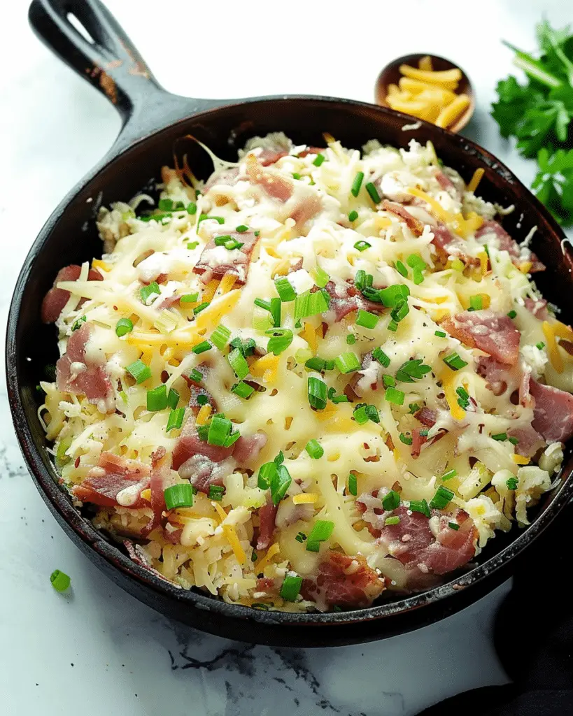 Keto Reuben in a Bowl | ChocolateCoveredAmy
