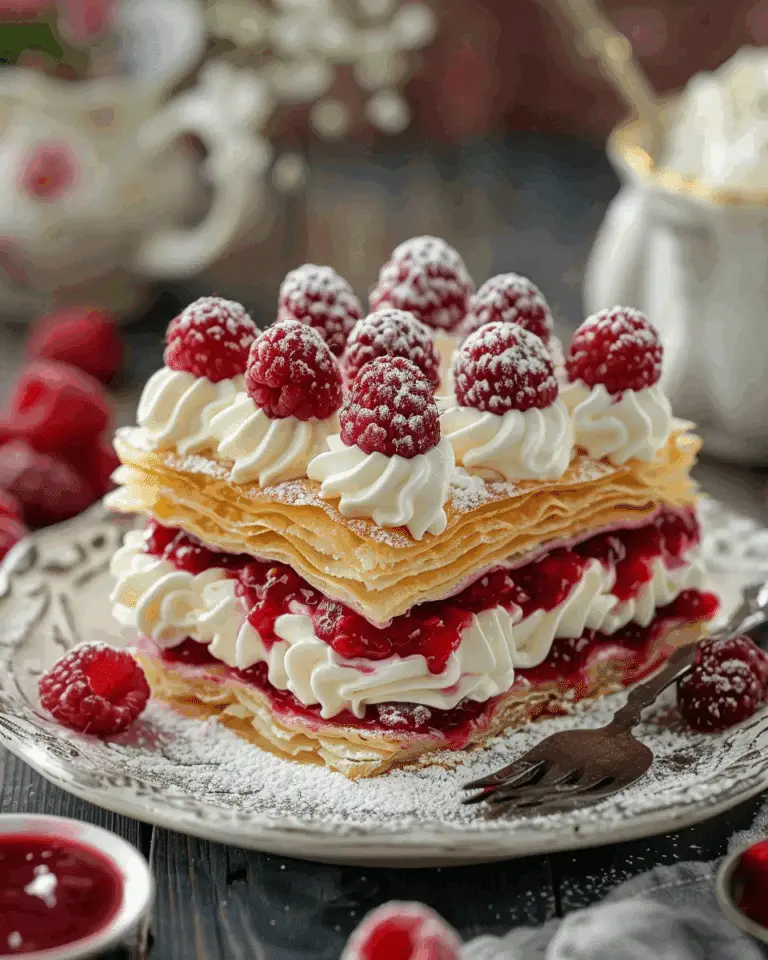 Homemade Flakies with Raspberry Compote & Vanilla Cream ...